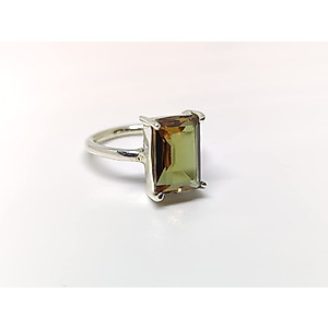 Zultanite Ring, Women Ring, 925 Solid Sterling Silver Ring, Boho Ring, Colour Changing Zultanite Ring, Gemstone Ring, Handmade Ring, Gift for Her (7)