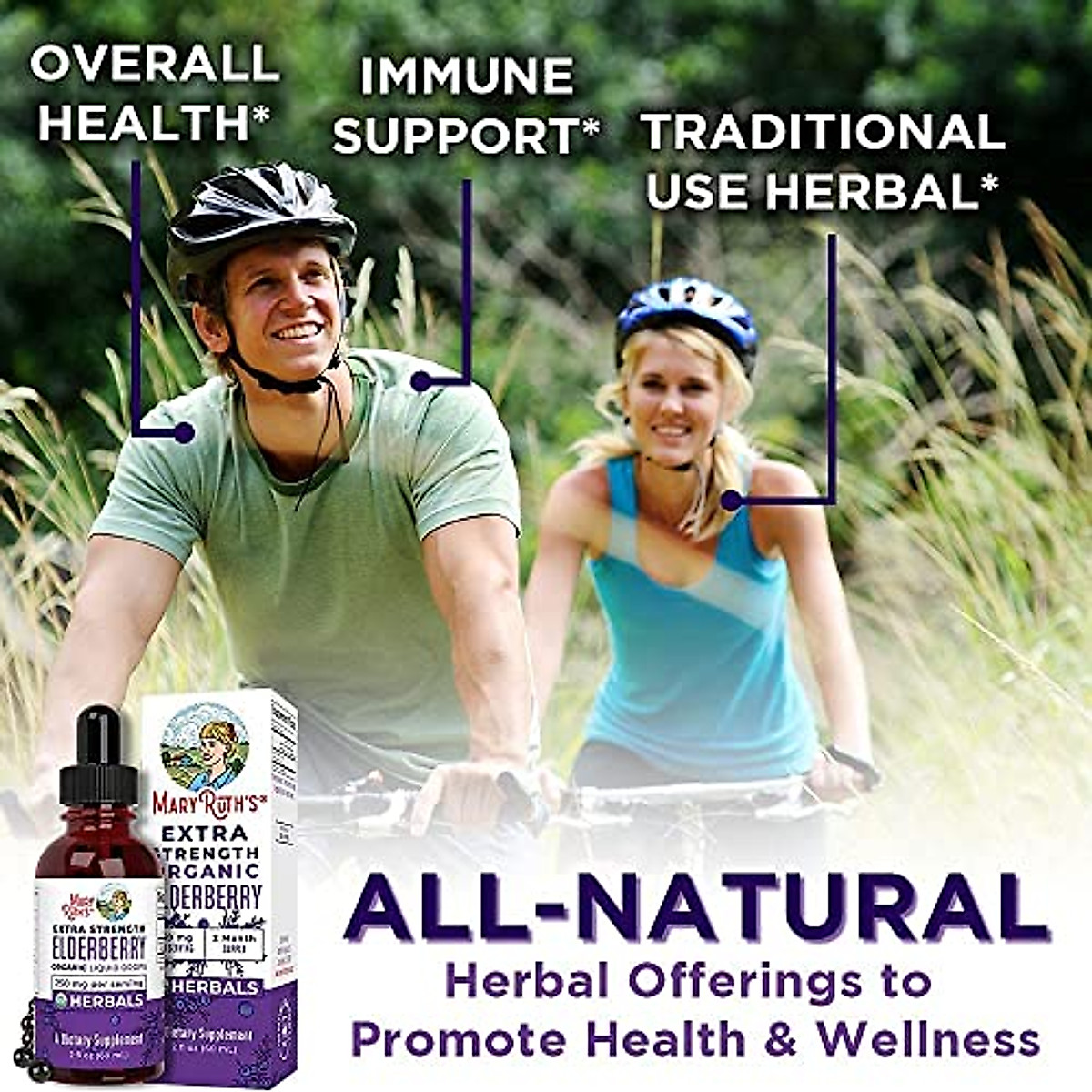 MaryRuth Organics Adults Ultra Immunity Bundle | Extra Strength Immune Support Vitamins for Adults with Vitamin C + Zinc + Elderberry
