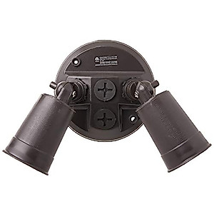 Brinks 7100B 2 Head Flood Light , Bronze