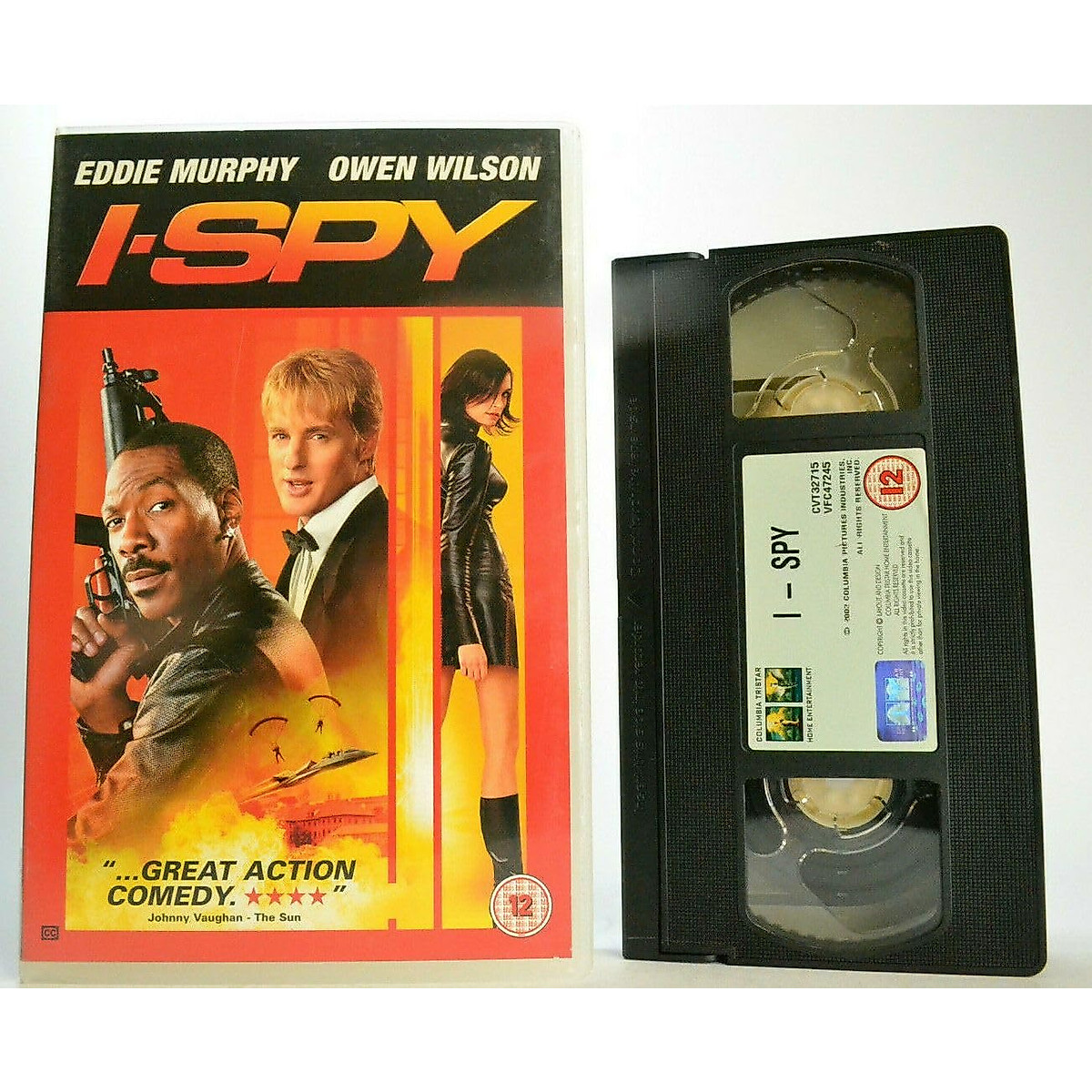 I SPY - Columbia Tristar - Action - Comedy - Eddie Murphy - Owen Wilson - VHS