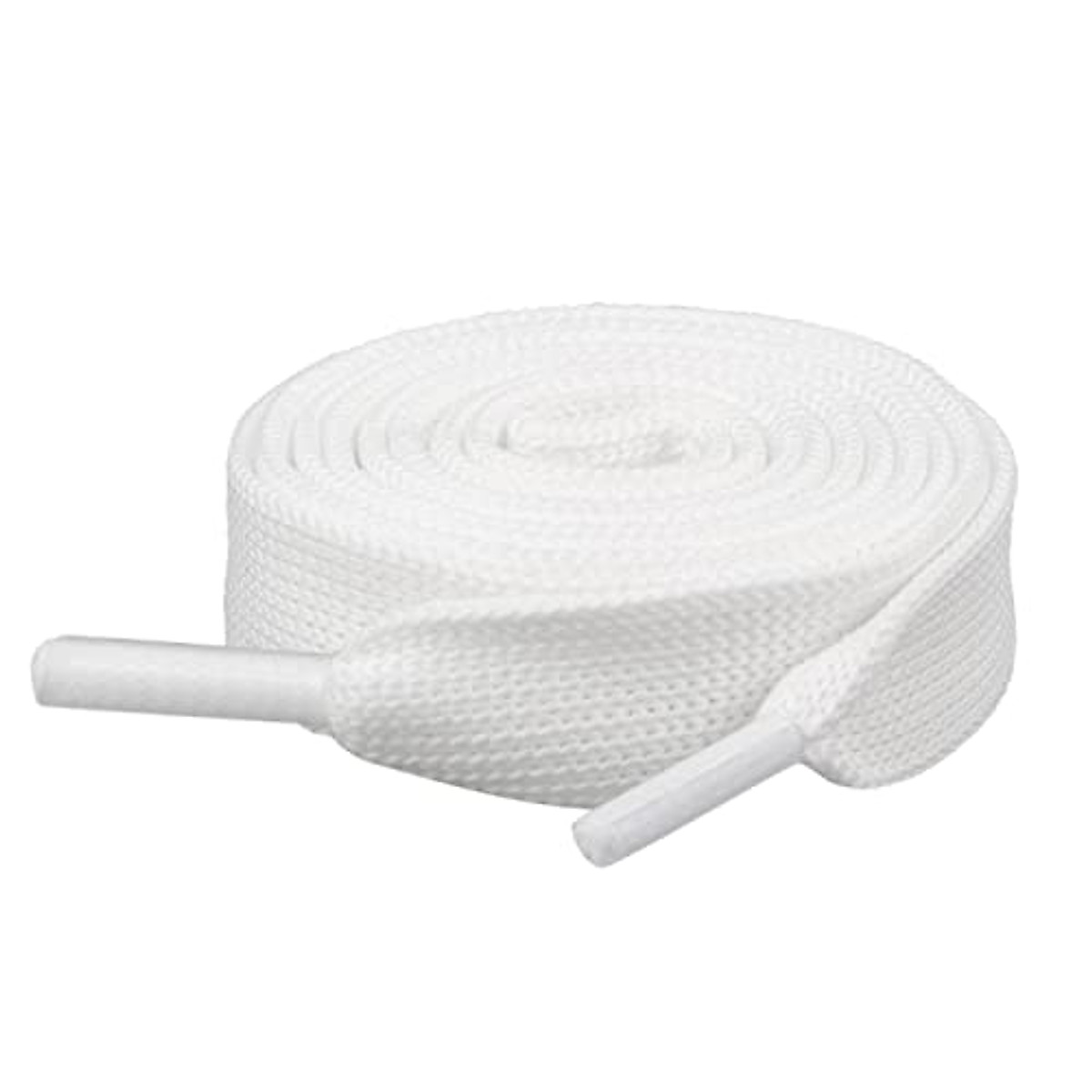 Endoto Shoelaces Replacement Flat Laces for Alexander McQueen Oversized Sneaker Shoes(Color:White,Size:50Inch)