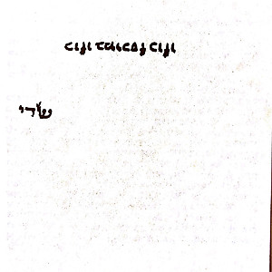 2 x (TWO) Non Kosher Hebrew Parchment/Klaf/Scroll for Mezuzah Mazuza Identical To A Kosher Parchment, Printed. Size: 4" x 4"