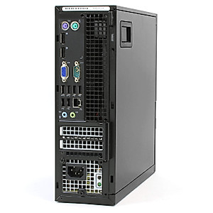 Dell Optiplex 9020 Small Form Desktop, Quad Core i7 4770 3.4Ghz, 32GB DDR3 RAM, 4TB Hard Drive, DVD-RW, Windows 10 Pro (Renewed)