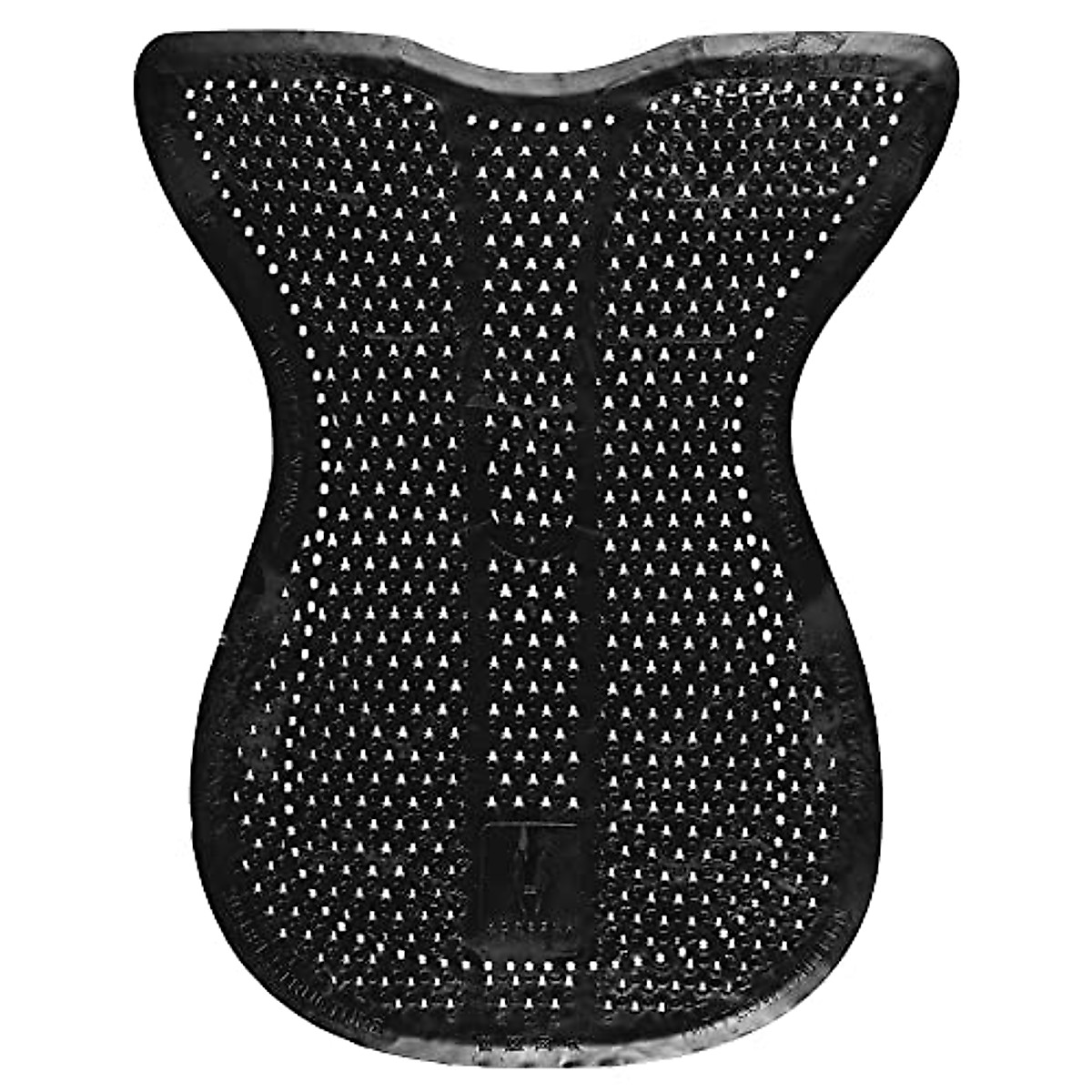 USG Horsena Gel Pad Slim Black Versatile