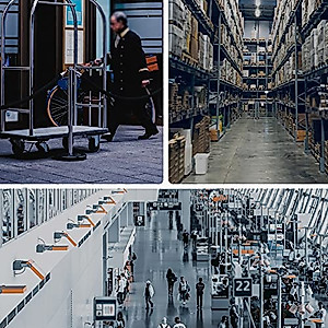 Swivel Casters Wheels 4pcs, Silent Caster for Furniture, Swivel Trolley Furniture Caster with Brakes Black, for Furniture Table Shopping Cart Trolley Workbench, 360 Degree Swivel Castors Castor Wheel