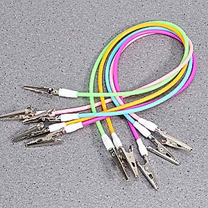 5pcs Blue Glasses Clothing Silicone Neck Clips Pink Protector Cords Covering Clinic Eyeglass Mixed Bib Yellow Dining Green Strap Clip Purple Dental Face Men Chain Practical