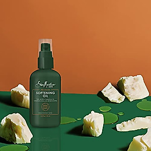 SheaMoisture Men Shaving Oil For Smooth Skin and Maximum Glide Pre-Shave Softening Oil Dermatologist-Tested Skin Care Proven to Prevent Razor Bumps 3.2 oz
