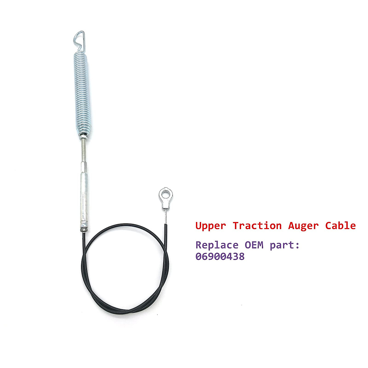 Yiekea 06900438 Snow Blower Upper Traction Auger Cable for Ariens Classic 24 E, Compact 20 24, Compact Track 24, SNO-Tek 24 120V, SNO-Tek 28 120V, ST24LE Snow Thrower