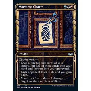 Magic: the Gathering - Maestros Charm (317) - Showcase - Streets of New Capenna