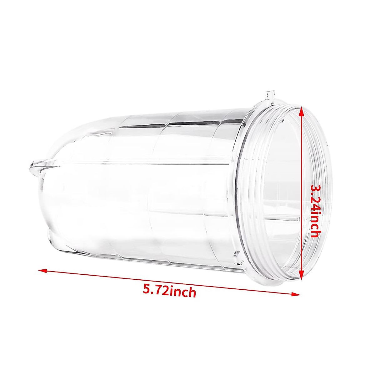 Anbige Replacement Parts Cups,Compatible with original Magic Bullet Blender Juicer 250W MB1001 (2 tall cups)