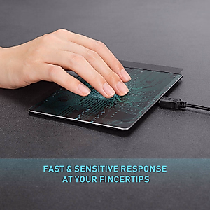 VssoPlor Trackpad, High Precision Touchpad for PC, Ultra Slim Portable Aluminum USB Wired Trackpad Mouse with Multi-Touch Navigation for Windows 7/10 Laptop Notebook Desktop Computer