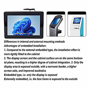 Tgoon Industrial Computer, Fast Heat Dissipation Fanless Industrial PC AC100‑240V for Vending Machines