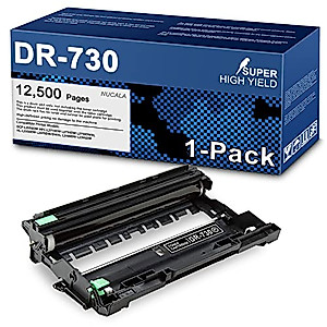 Drum Unit DR-730 Black : NUCALA Compatible DR730 Drum Unit Replacement for Brother MFC-L2710DW MFC-L2750DW MFC-L2750DWXL HL-L2350DW HL-L2370DW/DWXL Printer - 1 Pack