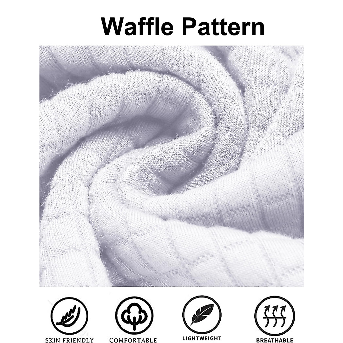 COOFANDY Mens Long Sleeve Drawstring Plaid Jacquard Hooded Sweatshirt, White, Large