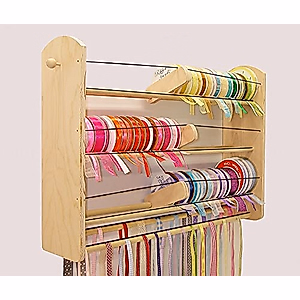 GSS 2n1 Ribbon Organizer 24" Maxi 5 Tier Wall Unit
