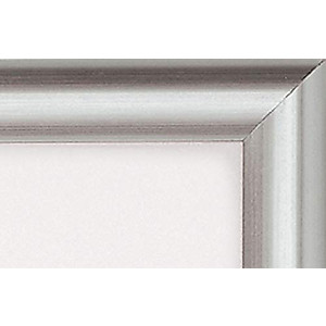 walther design Picture Frame Black 40 x 60 cm Twin Pack, Trendstyle Plastic Frame KP460BD