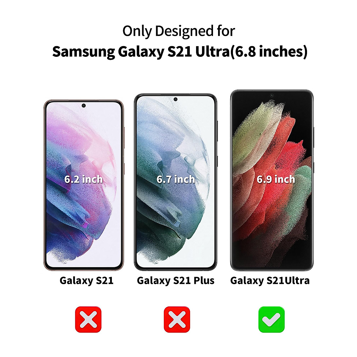 Corefyco Direct Samsung Galaxy S21 Ultra Tempered Glass Privacy Screen Protector