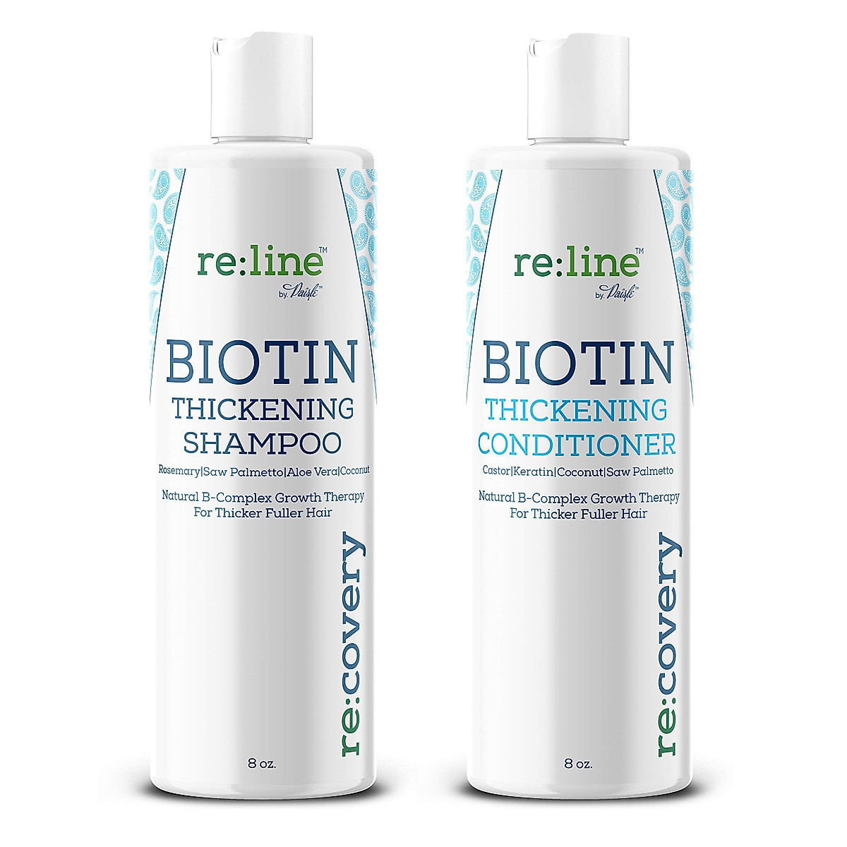Biotin Shampoo and Conditioner for Hair Growth + Hair Thickening spray for Thin Hair Texturizer - Sulfate Free Thickening Shampoo and Conditioner + Biotin for Hair Growth spray - Hair Loss Prevention