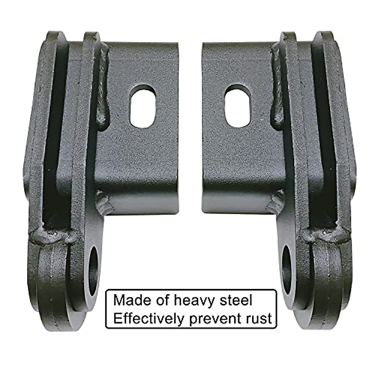 Fivepine Front Demon Tow Hook Bracket with 3/4 inch Shackles Fit for Toyota Tacoma 2009-2021 Demon Shackle Mount