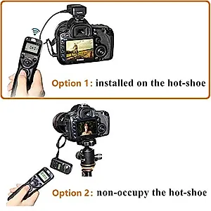 Pixel Timer Shutter Release Remote Control TW283-S2 Remote Release for Sony A58 A68 A1 A9 A7 A7II A7R A7RII A7S A5000 A5100 A6000 A6300 A6400 A6500 A6600 RX100/II HX300 HX400 HX400V HX50V HX90 RX10