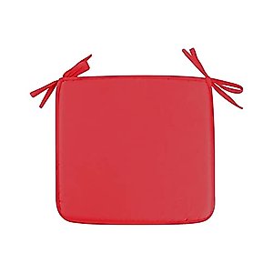 TUNKENCE Seat Cushion Chair Cushions for Office Square Strap Garden Chair Pads Seat Cushion for Outdoor Bistros Stool Patio Dining Room 15x15 Inch