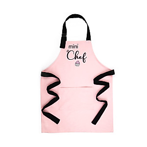 Aprons Mother Daughter Cooking Mommy and Me Matching Aprons Mother's Day Gift Chef Kitchen Adult and Kid Baking (Adult and 3-7 years)