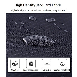 LFSEMINI Camping Stool, 16in Tall Large Size Folding Stool with Carry Bag, Aluminum Alloy Bracket, 1.5lbs Lightweight, Load Capacity to 300lbs, for Travel, Hiking, BBQ, Fishing, Beach(Grey)