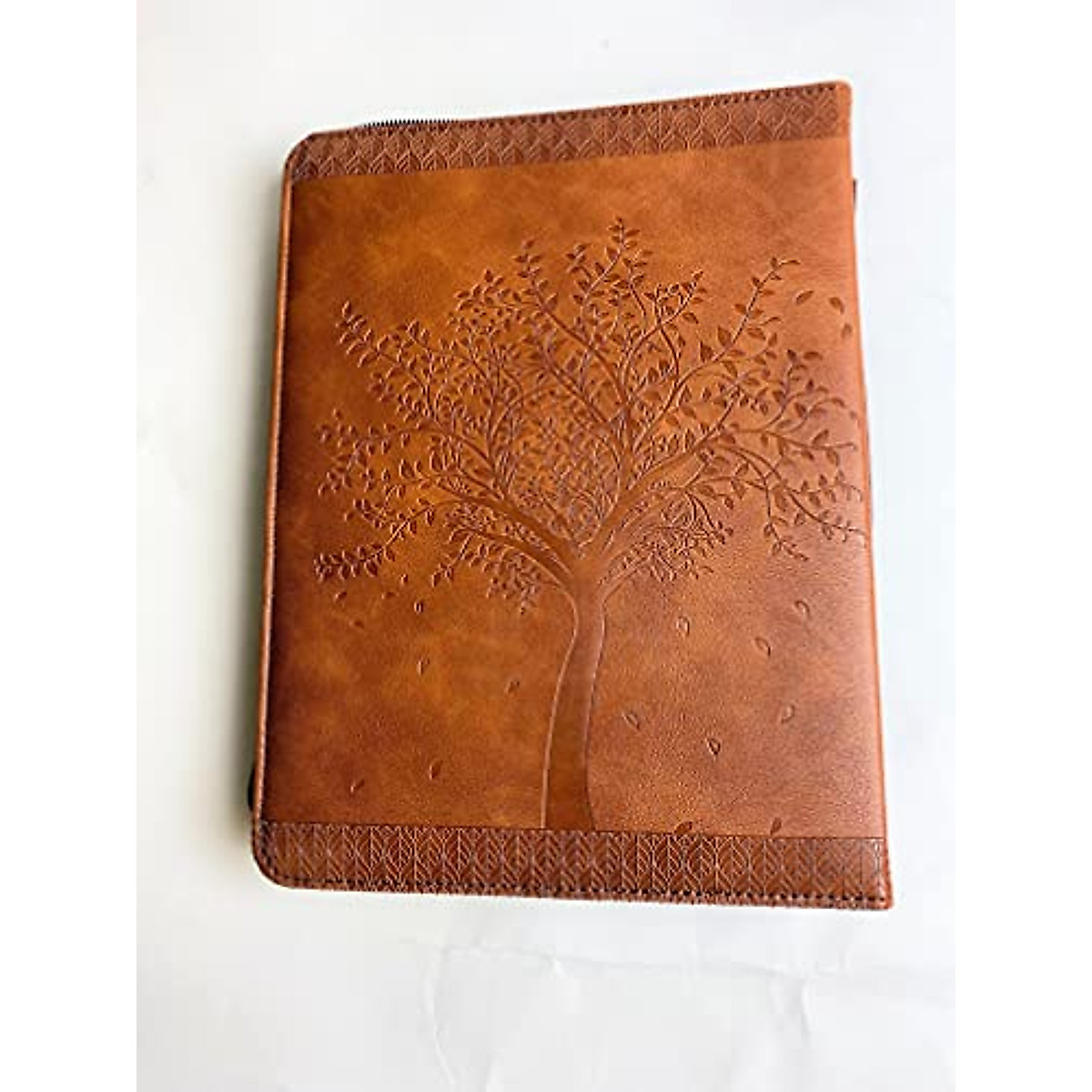 Embossed Spiritual Divine Tree of Life Holy Bible Book Cover (Large Size)
