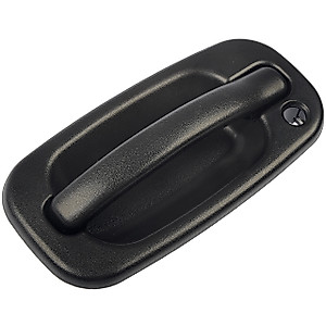 Dorman 77261 Front Driver Side Exterior Door Handle Compatible with Select Chevrolet / GMC Models, Textured Black