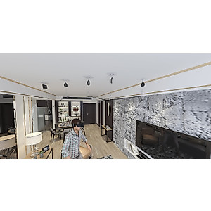 Skywin VR Cable Management System for Oculus RIFT Virtual Reality Headset - Play VR Games Without Wire Worries - Easy Drill Free Installation