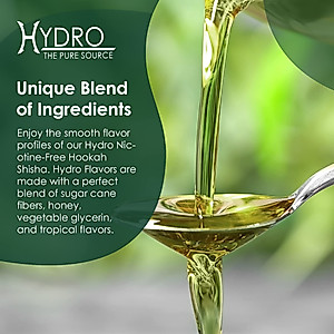 Hydro Hookah Flavors Shisha Strawberry, Mango, Peach, Grape, Melon, Coconut, Guava, Chocolate Mint, Lemon Mint, Jamaican Mint, Watermelon Mint Flavors & More, 50-Gram Packs (Pack of 12)