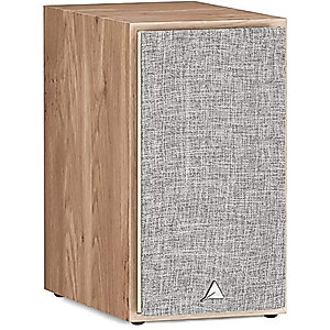 triangle - BOREA BR02 Hi-Fi Bookshelf Speakers - Power handling 80W - Output 89 dB/W/m - Versatile Music and Home Cinema - 176 x 310 x 274 mm - Light Oak (Pair)