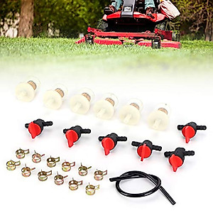 Fuel Shut Off Valve, Shut Off Valve Clamp Easy to Install High Accuracy for Home for Garden Tool