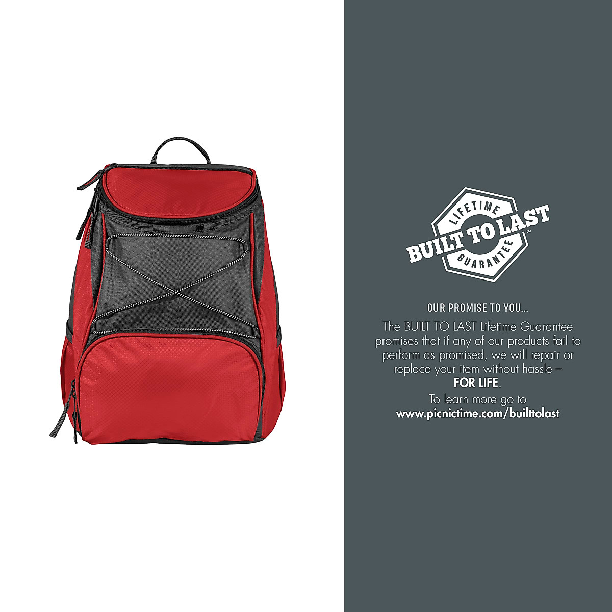 ONIVA - a Picnic Time brand Coca-Cola PTX Backpack Cooler, Soft Cooler Backpack, Insulated Lunch Bag