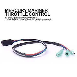 Spurick Boat Tilt Trim Switch for Mercury Mariner Throttle Control, Remote Control Switch for Quicksilver Controls 175HP 135HP 125HP 60HP Commander 2000 Remote Controls 87-18286A43 87-16991A1