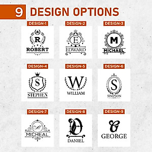 Personalized Monogram Initial and Name Coffee Tumblers 20 oz. Laser Engraved in Stainless Steel Vacuum Insulated Travel Mug Cup with Lid, Custom Gifts for Him, Her