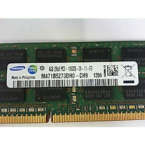 Samsung 4GB DDR3 1333MHz Unbuffered SODIMM 4GB DDR3 1333MHz Memory Module – Memory Module (DDR3, Laptop, 204-pin SO-DIMM, 2 x 2 GB, SO-DIMM, 512Mx64)