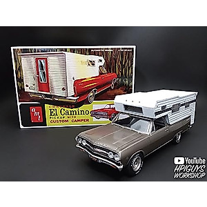 AMT 1965 Chevy El Camino w/Camper 1:25 Scale Model Kit