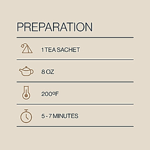 Rishi Tea Blueberry Hibiscus Herbal Tea - USDA Organic, Direct Trade Sachet Tea Bags, Antioxidants, Caffeine Free, Sweet, Tangy - 15 Count (Pack of 1)