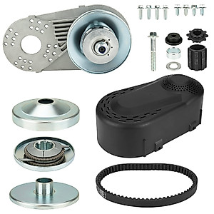 30 Series Torque Converter 2-7HP Go Kart Clutch 1" 10T #40 41 420 and 12T #35 Chain Go Kart Mini Bike Clutch Comet TAV2 30-100 Engine Drive Replacement Set