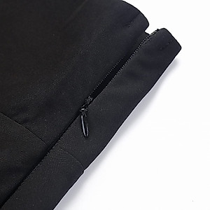 Black Mini Skirt for Women Kawaii Clothes Pastel Goth Aesthetic Skirt (Small, A Pure Black)