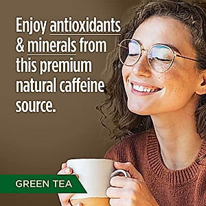 VitaCup Green Tea Instant Packets, Enhance Energy & Detox with Matcha, Moringa, B Vitamins, D3, Fiber, Keto, Paleo, Vegan in Tea Powder Single Serving Sticks, 48 Ct