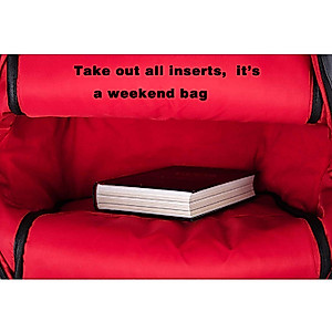 Jillmo Bartender Bag, 16inch Bar Bag for Bartender Kit (Bag ONLY)