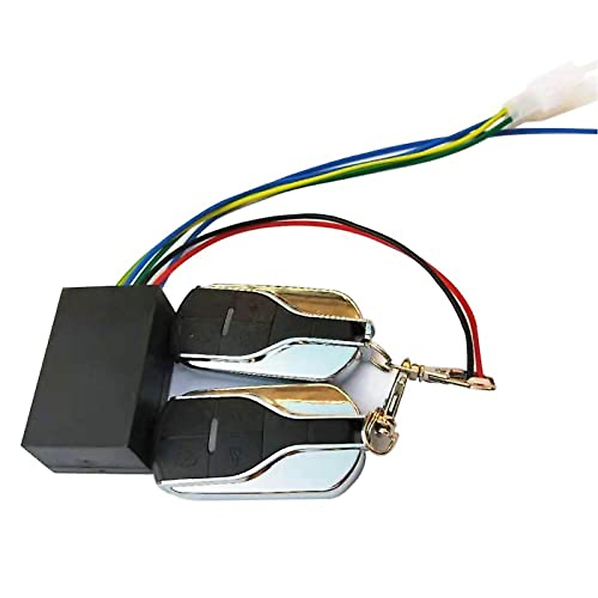 Bike Fender Bike Alarm System 36V 48V 60V 72V with Two Switch for Electric Bicycle/Scooter Motorcycle Tricycle e Bike/brushless Controller Mud Guards