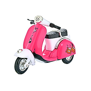 Pull Back Toy Vehicle Die Cast Scooter [3 Pack] Neon Colors Metal Scooter 4.5 Inches Long, Best Party Favor Prizes for Kids (3 Pack) Colors May Very