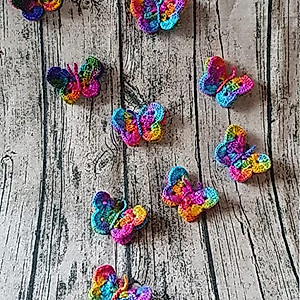 Ice Yarns Picasso Rainbow (3-Piece Pack) Blue, Purple, Green, Yellow, Orange, Pink Fuzzy with Subtle Sheen Yarn 44% Acrylic, 56% Polyester (3x1.76 Oz),(3x125 yds)