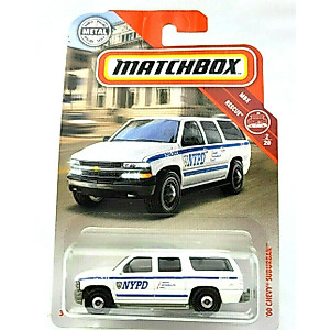 Matchbox '00 Chevy Suburban (White) - MBX Rescue 2/20