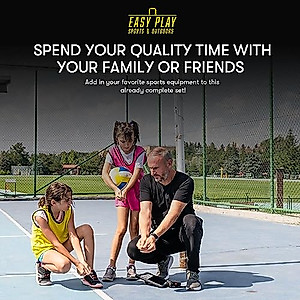 Complete Sports Ball Set - Outdoor Sports Balls in Carry Bag - Sport Balls Kit with Pump for Adults and Kids - Branded Soccer Ball, Basketball, Volleyball, American Football, Dodgeball Playground Ball