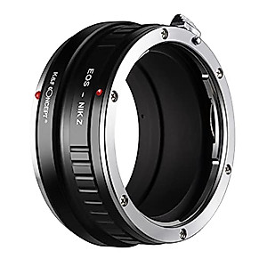 K&F Concept Lens Mount Adapter for Canon EF Mount Lens to Nikon Z6 Z7 Camera