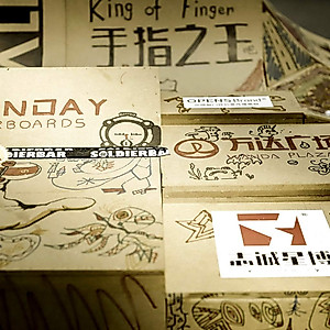 SOLDIER BAR 9.0 Fingerboards Deck (NO Skate NO Life 99x34mm)